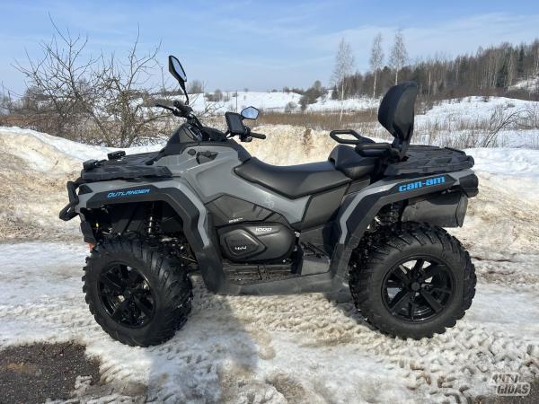 Pelēks Can-Am Outlander Max 2022 Utena, ar dzinēja tilpumu 1.00 L un nobraukumu 0 tūkst. km par 14000 €, foto 3 vietnē AUTOMOTO.COM.LV