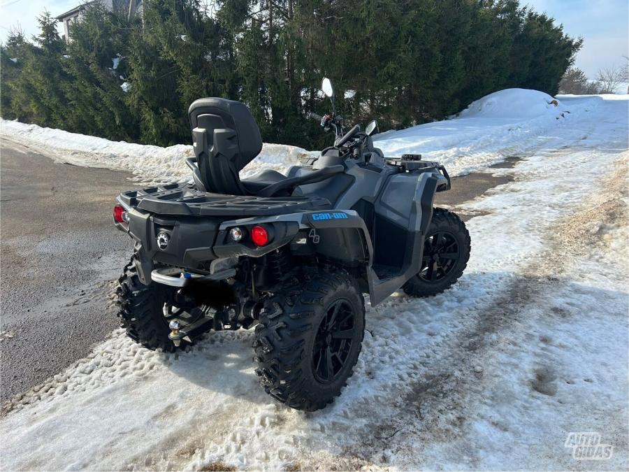 Grey Can-Am Outlander Max 2022 in Utena, with an engine capacity of 1.00 L and mileage of 0 thousand km for 14000 €, photo 6 on AUTOMOTO.COM.LV