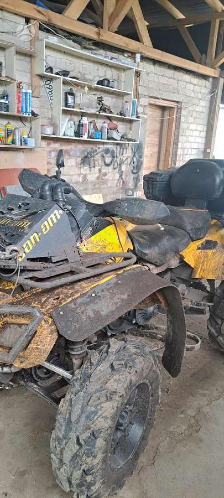 Can-Am Outlander Max 2007 в Акмяне, объемом двигателя 0.80 л и пробегом 20 тыс. км за 4000 €, фото 4 на AUTOMOTO.COM.LV