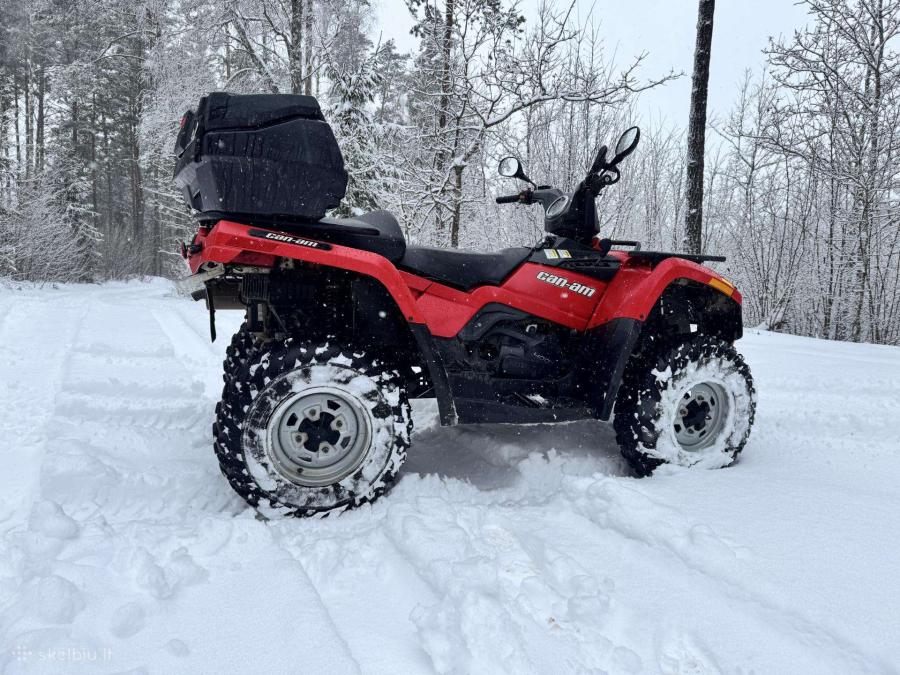 Can-Am Outlander Max 2011 Viļņa, ar dzinēja tilpumu 0.40 L un nobraukumu 5 tūkst. km par 4500 €, foto 6 vietnē AUTOMOTO.COM.LV