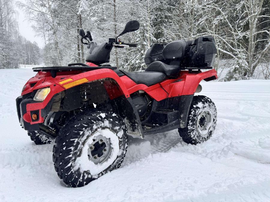 Can-Am Outlander Max 2011 Viļņa, ar dzinēja tilpumu 0.40 L un nobraukumu 5 tūkst. km par 4500 €, foto 7 vietnē AUTOMOTO.COM.LV