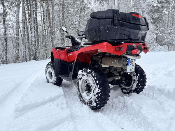 Can-Am Outlander Max 2011 в Вильнюс, объемом двигателя 0.40 л и пробегом 5 тыс. км за 4500 €, фото 8 на AUTOMOTO.COM.LV