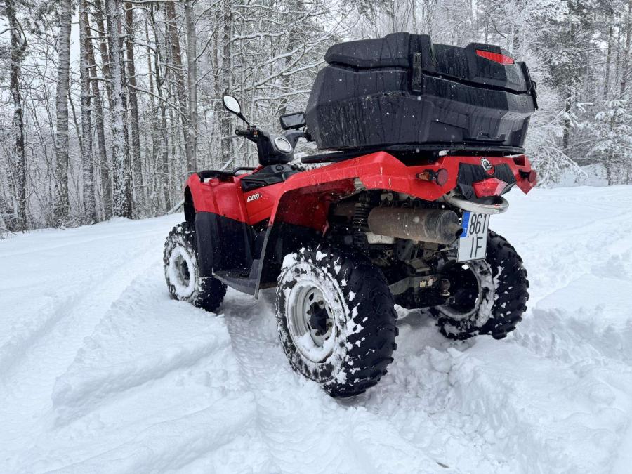 Can-Am Outlander Max 2011 Viļņa, ar dzinēja tilpumu 0.40 L un nobraukumu 5 tūkst. km par 4500 €, foto 8 vietnē AUTOMOTO.COM.LV