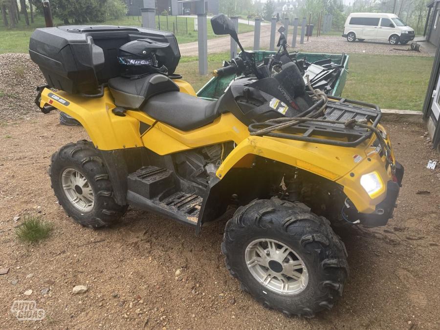 Can-Am Outlander Max 2012 в Молетай, объемом двигателя 0.00 л и пробегом 0 тыс. км за 4150 €, фото 3 на AUTOMOTO.COM.LV