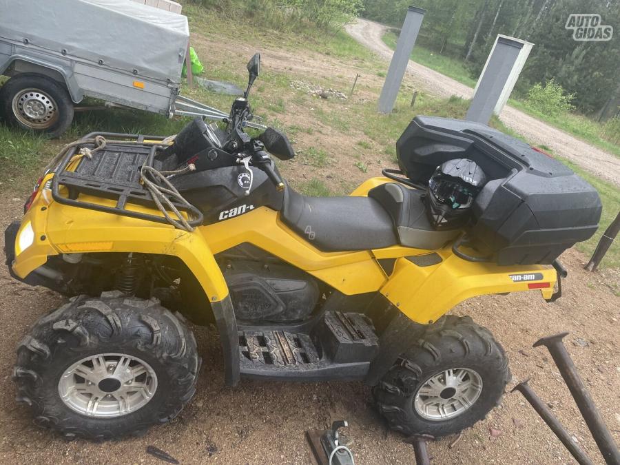 Can-Am Outlander Max 2012 в Молетай, объемом двигателя 0.00 л и пробегом 0 тыс. км за 4150 €, фото 4 на AUTOMOTO.COM.LV