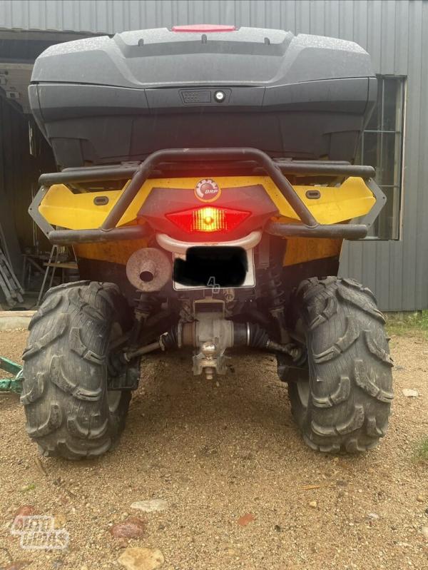 Can-Am Outlander Max 2012 в Молетай, объемом двигателя 0.00 л и пробегом 0 тыс. км за 4150 €, фото 4 на AUTOMOTO.COM.LV