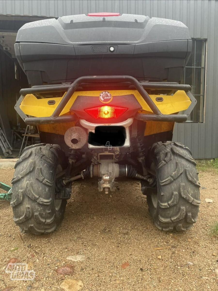 Can-Am Outlander Max 2012 в Молетай, объемом двигателя 0.00 л и пробегом 0 тыс. км за 4150 €, фото 5 на AUTOMOTO.COM.LV