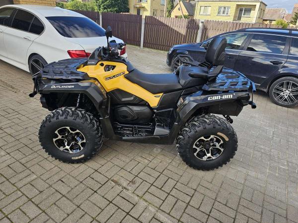 Can-Am Outlander Max 2013 in Kursenai, with an engine capacity of 0.65 L and mileage of 4 thousand km for 6600 €, photo 4 on AUTOMOTO.COM.LV