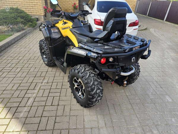 Can-Am Outlander Max 2013 in Kursenai, with an engine capacity of 0.65 L and mileage of 4 thousand km for 6600 €, photo 5 on AUTOMOTO.COM.LV