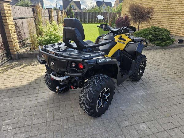 Can-Am Outlander Max 2013 in Kursenai, with an engine capacity of 0.65 L and mileage of 4 thousand km for 6600 €, photo 6 on AUTOMOTO.COM.LV