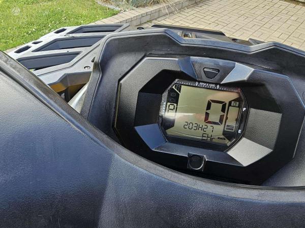 Can-Am Outlander Max 2013 in Kursenai, with an engine capacity of 0.65 L and mileage of 4 thousand km for 6600 €, photo 8 on AUTOMOTO.COM.LV