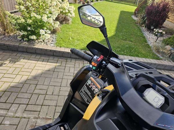 Can-Am Outlander Max 2013 in Kursenai, with an engine capacity of 0.65 L and mileage of 4 thousand km for 6600 €, photo 9 on AUTOMOTO.COM.LV