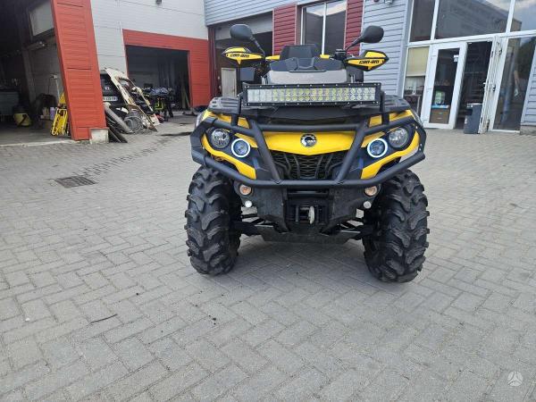 Can-Am Outlander Max 2013 in Panevezys on AUTOMOTO.COM.LV Can-Am Outlander Max 2013 in Panevezys, with an engine capacity of 0.65 L and mileage of 4 thousand km for 7900 €, photo 3 on AUTOMOTO.COM.LV