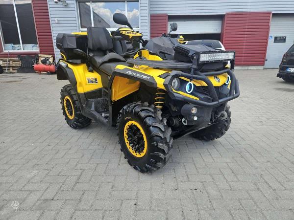 Can-Am Outlander Max 2013 in Panevezys on AUTOMOTO.COM.LV Can-Am Outlander Max 2013 in Panevezys, with an engine capacity of 0.65 L and mileage of 4 thousand km for 7900 €, photo 4 on AUTOMOTO.COM.LV