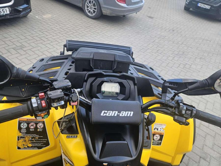 Can-Am Outlander Max 2013 in Panevezys, with an engine capacity of 0.65 L and mileage of 4 thousand km for 7900 €, photo 12 on AUTOMOTO.COM.LV