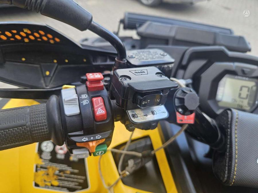 Can-Am Outlander Max 2013 in Panevezys, with an engine capacity of 0.65 L and mileage of 4 thousand km for 7900 €, photo 14 on AUTOMOTO.COM.LV