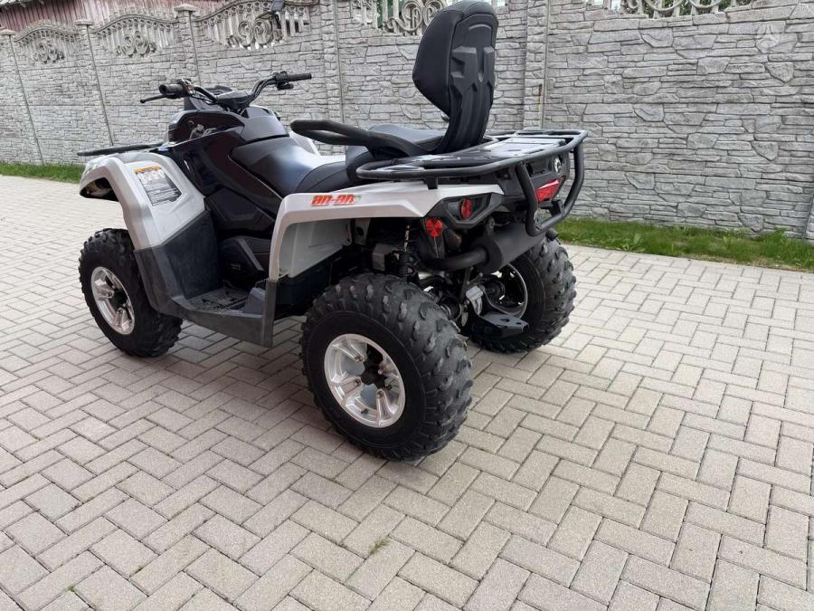 Can-Am Outlander Max 2015 in Taurage, with an engine capacity of 0.50 L and mileage of 0 thousand km for 4500 €, photo 5 on AUTOMOTO.COM.LV