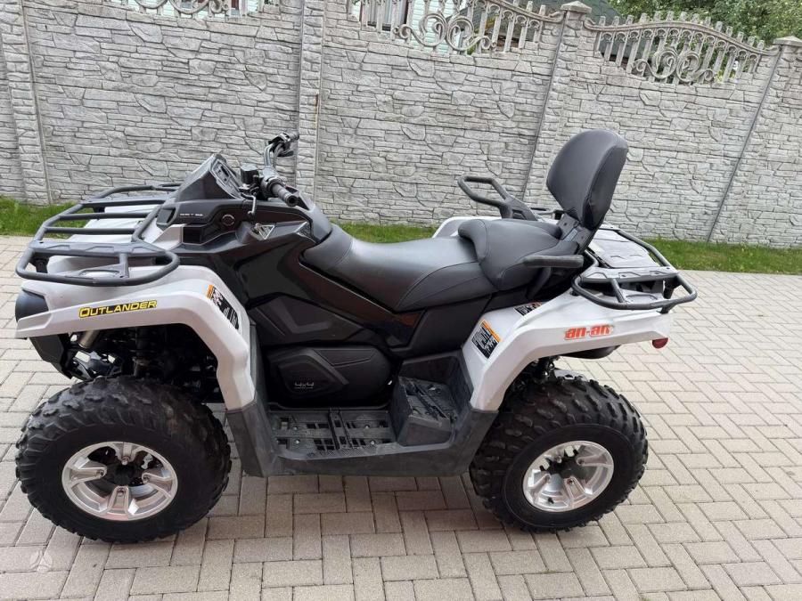 Can-Am Outlander Max 2015 in Taurage, with an engine capacity of 0.50 L and mileage of 0 thousand km for 4500 €, photo 6 on AUTOMOTO.COM.LV
