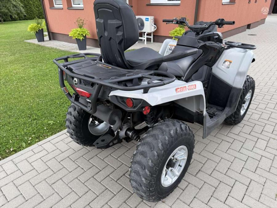 Can-Am Outlander Max 2015 in Taurage, with an engine capacity of 0.50 L and mileage of 0 thousand km for 4500 €, photo 9 on AUTOMOTO.COM.LV