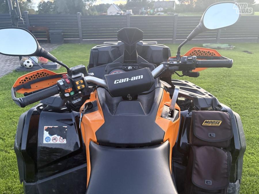 Can-Am Outlander Max 2015 Šilalė, ar dzinēja tilpumu 1.00 L un nobraukumu 17 tūkst. km par 9450 €, foto 9 vietnē AUTOMOTO.COM.LV