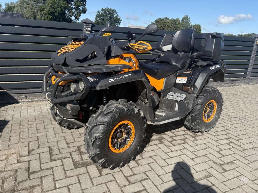 Can-Am Outlander Max 2016 in Silale, with an engine capacity of 1.00 L and mileage of 16 thousand km for 9850 €, photo 4 on AUTOMOTO.COM.LV