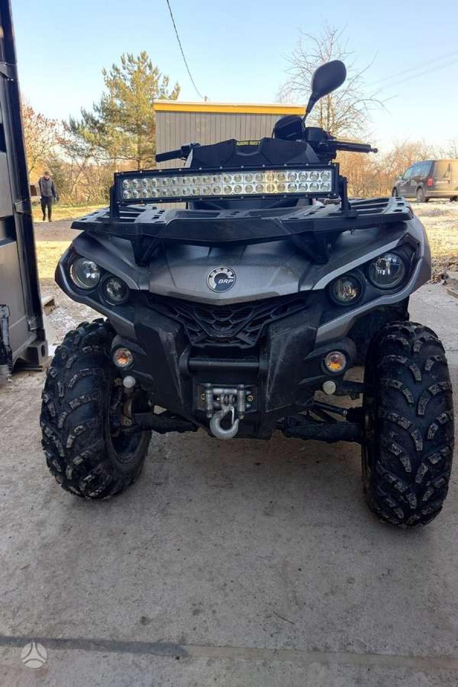 Can-Am Outlander Max 2017 Viļņa, ar dzinēja tilpumu 1.00 L un nobraukumu 16 tūkst. km par 9000 €, foto 1 vietnē AUTOMOTO.COM.LV