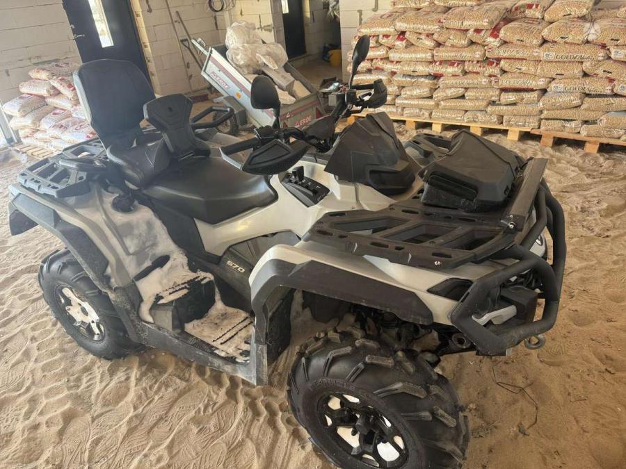 Can-Am Outlander Max 2017 в Кельме, объемом двигателя 0.57 л и пробегом 9 тыс. км за 7600 €, фото 2 на AUTOMOTO.COM.LV