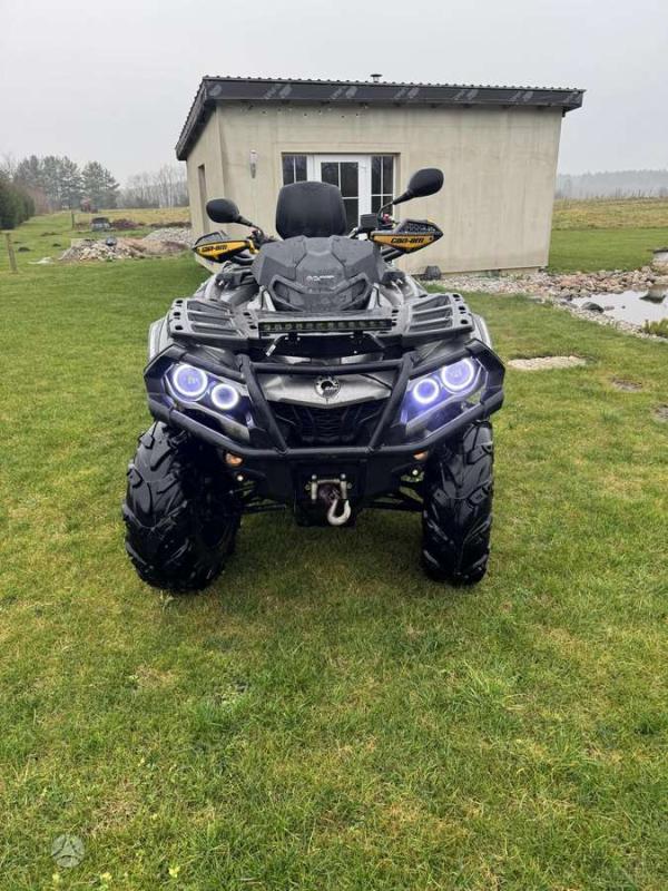Can-Am Outlander Max 2018 Šilutė, ar dzinēja tilpumu 0.65 L un nobraukumu 9 tūkst. km par 7250 €, foto 2 vietnē AUTOMOTO.COM.LV