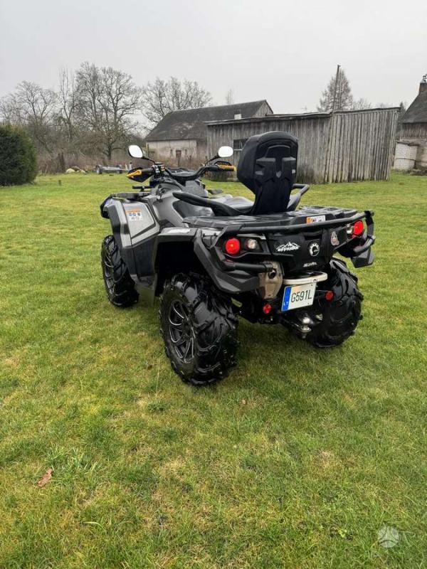 Can-Am Outlander Max 2018 Šilutė, ar dzinēja tilpumu 0.65 L un nobraukumu 9 tūkst. km par 7250 €, foto 5 vietnē AUTOMOTO.COM.LV