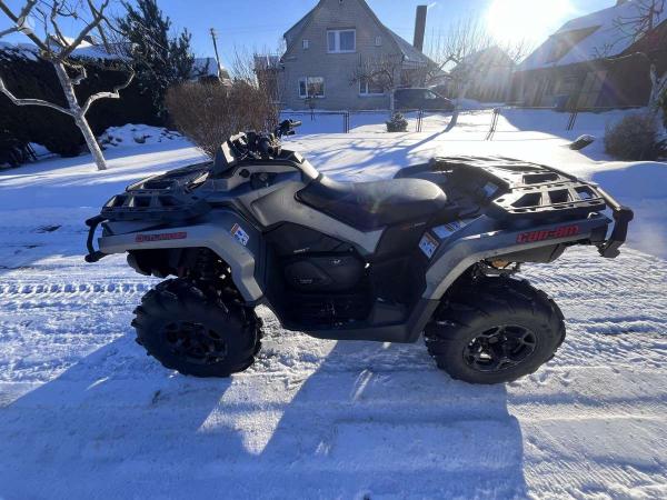 Can-Am Outlander Max 2018 in Kaunas, with an engine capacity of 0.65 L and mileage of 3 thousand km for 5500 €, photo 3 on AUTOMOTO.COM.LV