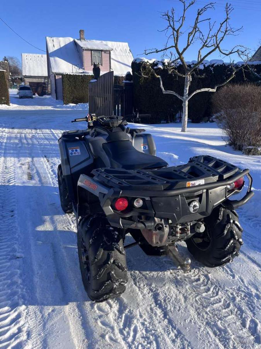 Can-Am Outlander Max 2018 Kauņa, ar dzinēja tilpumu 0.65 L un nobraukumu 3 tūkst. km par 5500 €, foto 5 vietnē AUTOMOTO.COM.LV