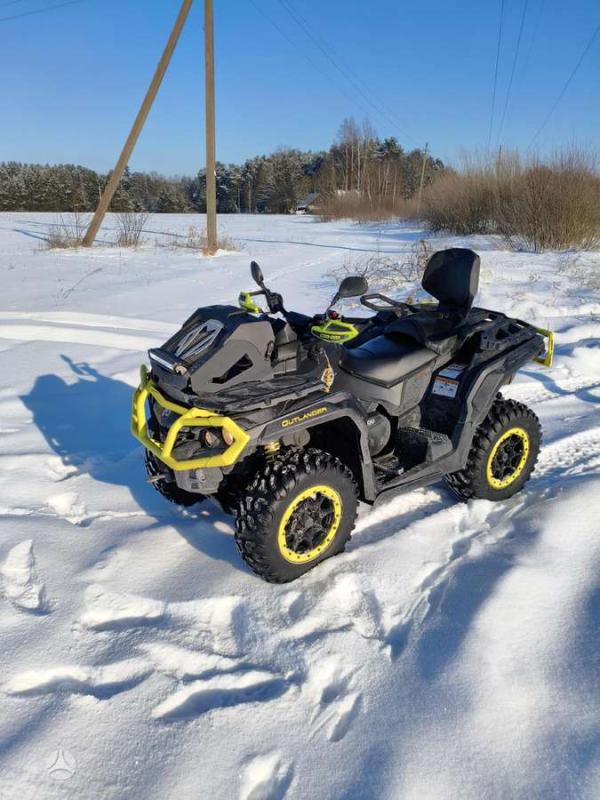 Can-Am Outlander Max 2019 in Kaunas, with an engine capacity of 1.00 L and mileage of 7 thousand km for 10900 €, photo 1 on AUTOMOTO.COM.LV