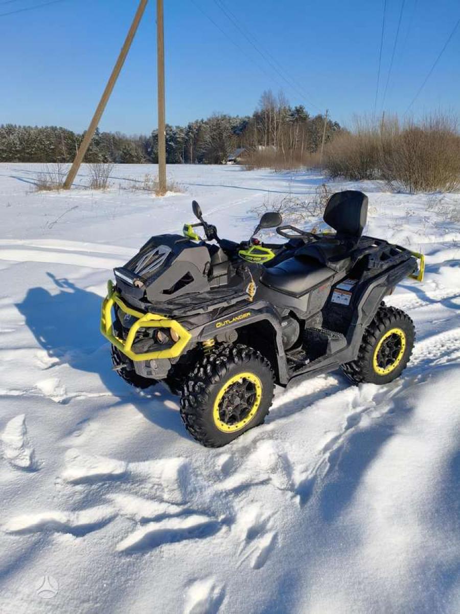 Can-Am Outlander Max 2019 in Kaunas, with an engine capacity of 1.00 L and mileage of 7 thousand km for 10900 €, photo 1 on AUTOMOTO.COM.LV