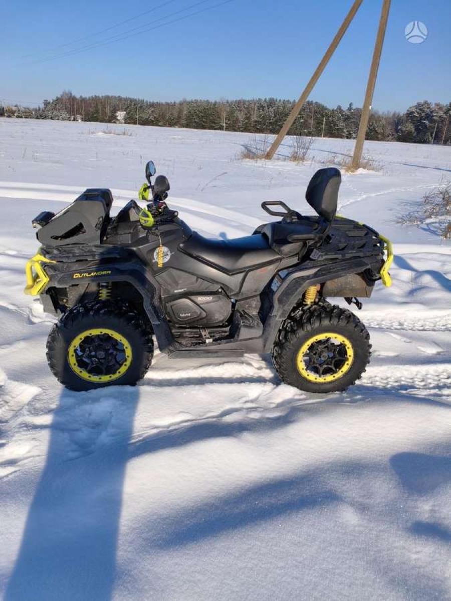 Can-Am Outlander Max 2019 in Kaunas, with an engine capacity of 1.00 L and mileage of 7 thousand km for 10900 €, photo 4 on AUTOMOTO.COM.LV