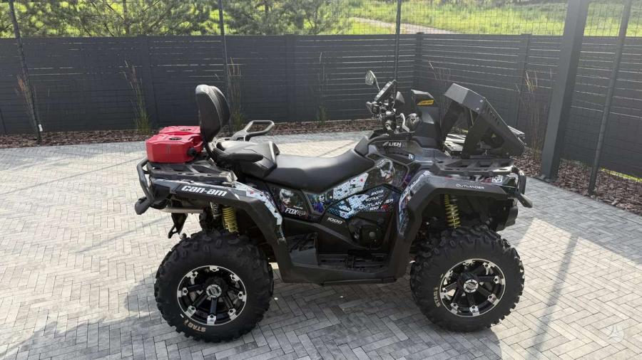 Can-Am Outlander Max 2021 Viļņa, ar dzinēja tilpumu 1.00 L un nobraukumu 6 tūkst. km par 13200 €, foto 6 vietnē AUTOMOTO.COM.LV