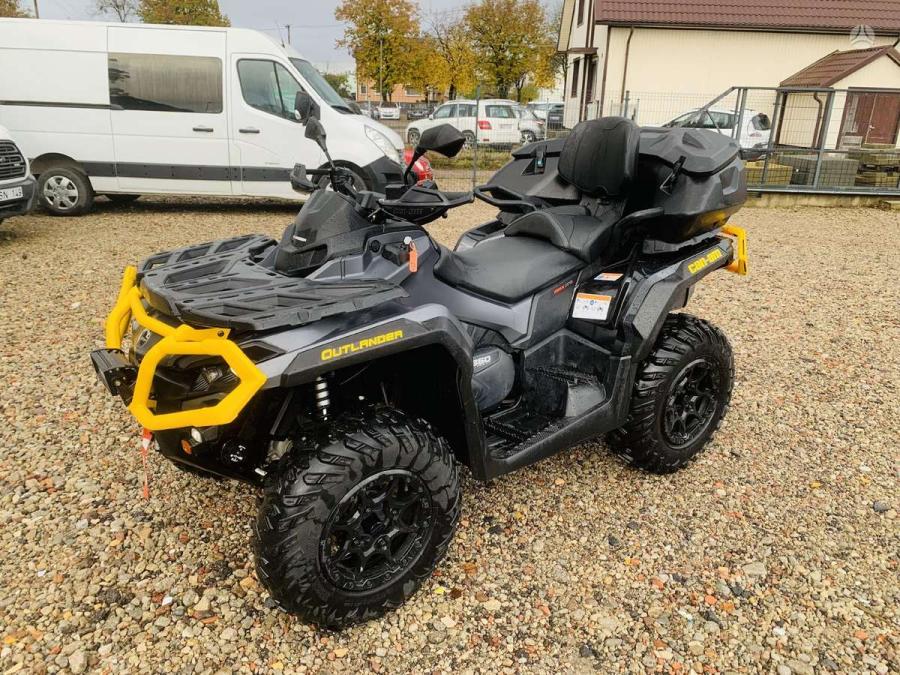 Can-Am Outlander Max 2023 Tauragė, ar dzinēja tilpumu 0.65 L un nobraukumu 2 tūkst. km par 10900 €, foto 1 vietnē AUTOMOTO.COM.LV