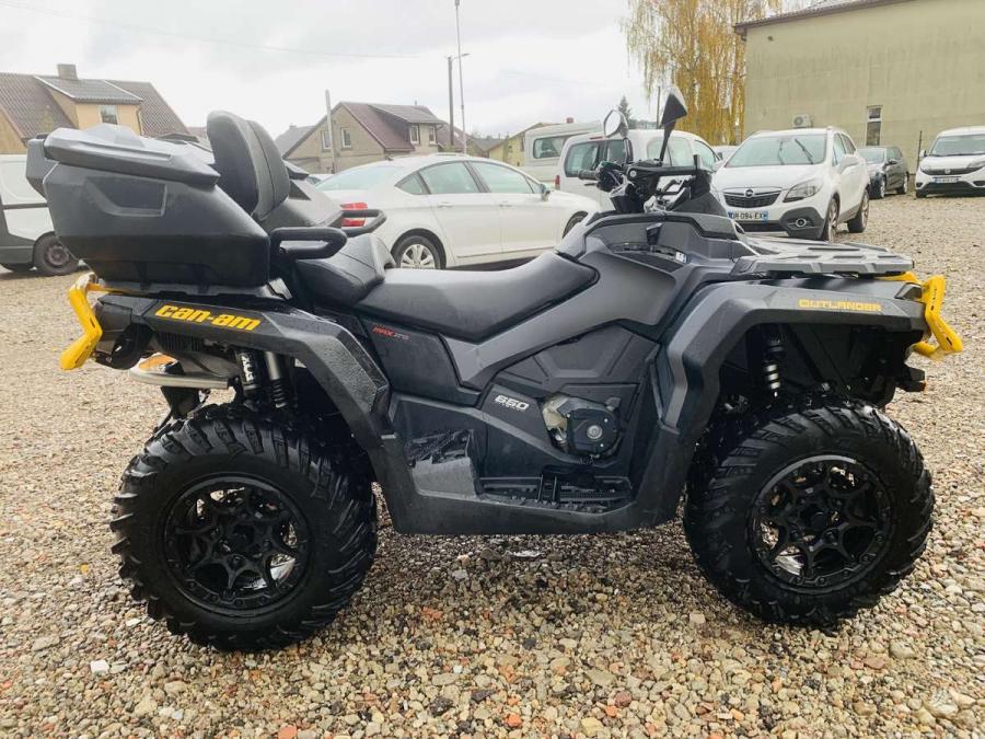 Can-Am Outlander Max 2023 Tauragė, ar dzinēja tilpumu 0.65 L un nobraukumu 2 tūkst. km par 10900 €, foto 3 vietnē AUTOMOTO.COM.LV