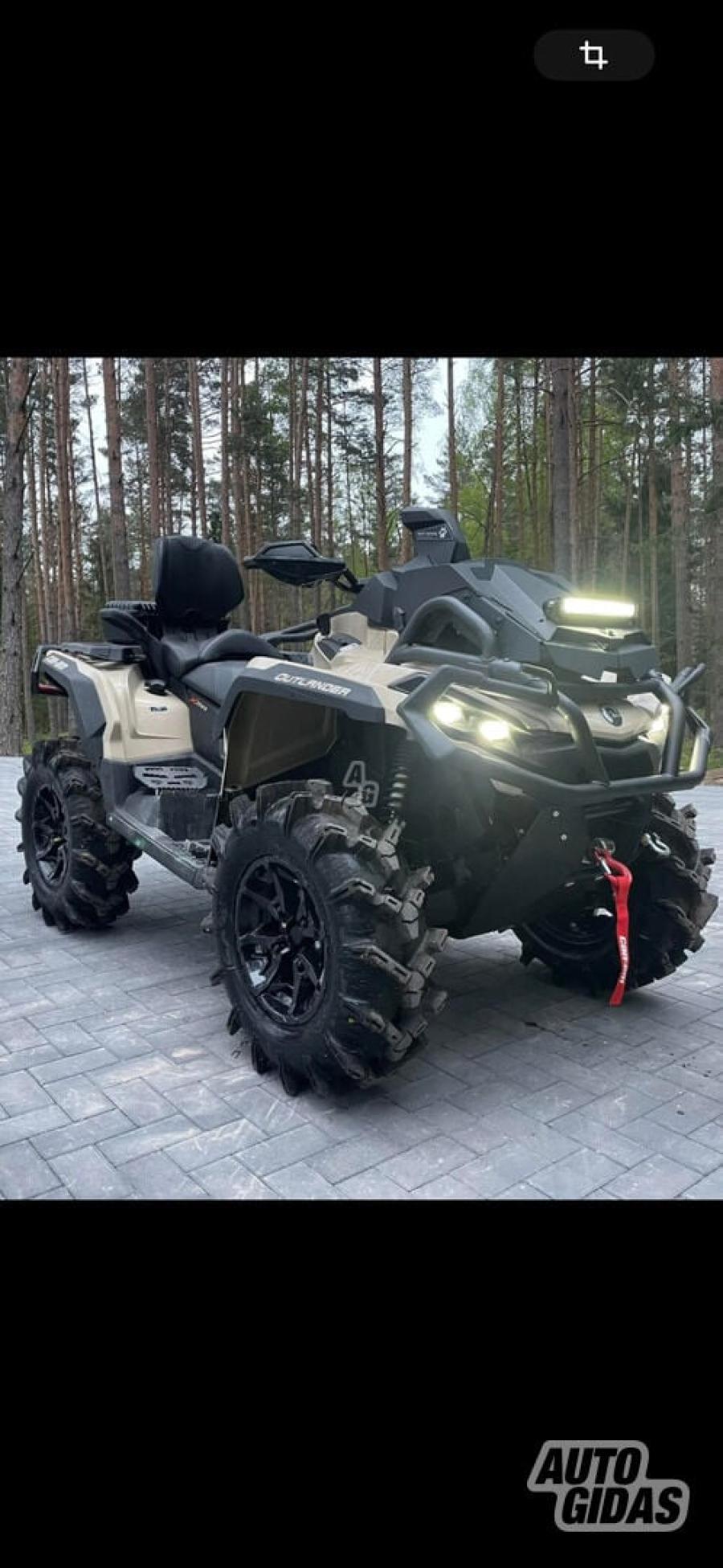 Can-Am Outlander Max 2023 Klaipėda, ar dzinēja tilpumu 1.00 L un nobraukumu 1000 tūkst. km par 19999 €, foto 2 vietnē AUTOMOTO.COM.LV