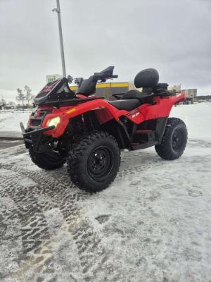 Red Can-Am Outlander Max 2007 in Kaisiadorys, with an engine capacity of 0.40 L and mileage of 10 thousand km for 3200 €, photo 4 on AUTOMOTO.COM.LV