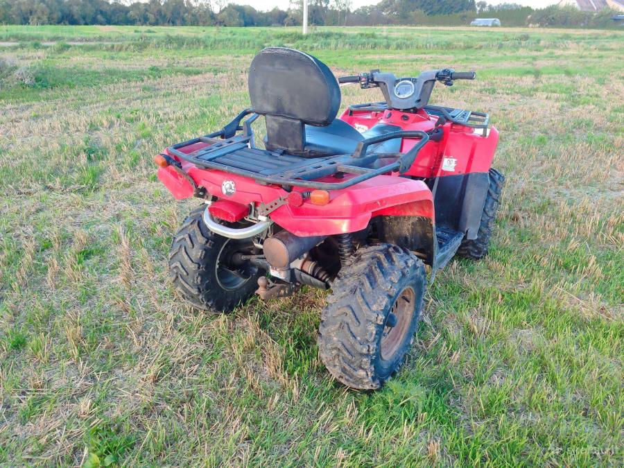 Красный Can-Am Outlander Max 2007 в Кедайняй, объемом двигателя 0.40 л и пробегом 0 тыс. км за 2200 €, фото 4 на AUTOMOTO.COM.LV