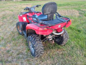 Красный Can-Am Outlander Max 2007 в Кедайняй, объемом двигателя 0.40 л и пробегом 0 тыс. км за 2200 €, фото 5 на AUTOMOTO.COM.LV