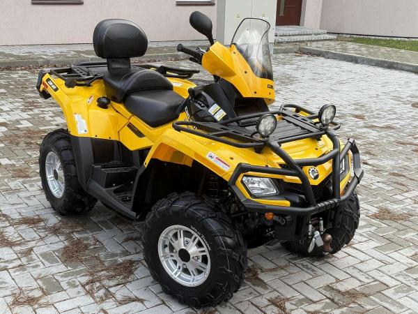 Dzeltens Can-Am Outlander Max 2010 Prienai, ar dzinēja tilpumu 0.65 L un nobraukumu 3 tūkst. km par 6350 €, foto 1 vietnē AUTOMOTO.COM.LV