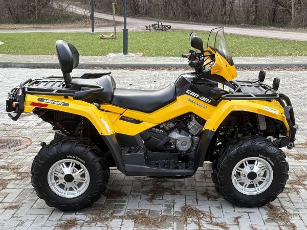 Dzeltens Can-Am Outlander Max 2010 Prienai, ar dzinēja tilpumu 0.65 L un nobraukumu 3 tūkst. km par 6350 €, foto 2 vietnē AUTOMOTO.COM.LV