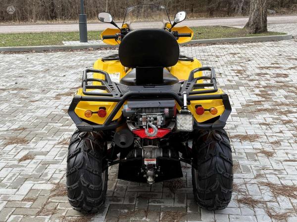 Dzeltens Can-Am Outlander Max 2010 Prienai, ar dzinēja tilpumu 0.65 L un nobraukumu 3 tūkst. km par 6350 €, foto 4 vietnē AUTOMOTO.COM.LV
