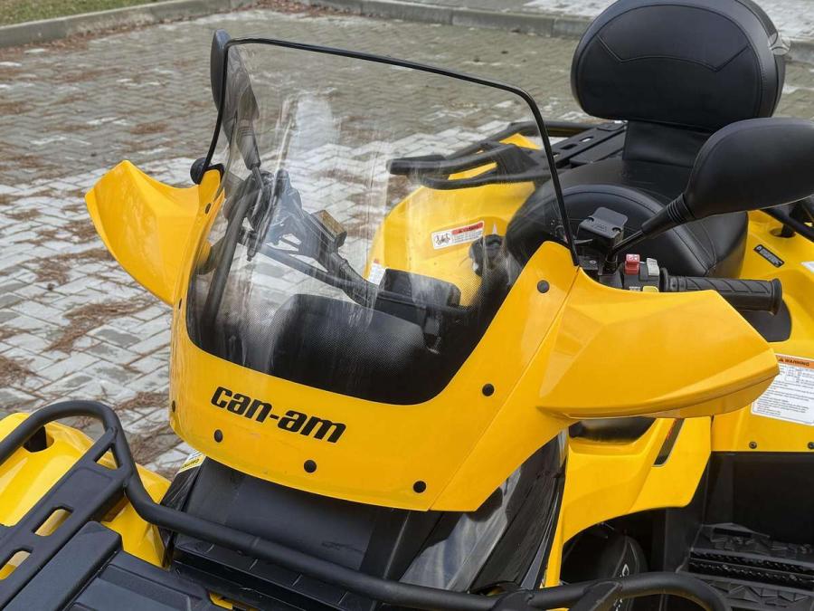 Yellow Can-Am Outlander Max 2010 in Prienai, with an engine capacity of 0.65 L and mileage of 3 thousand km for 6350 €, photo 9 on AUTOMOTO.COM.LV