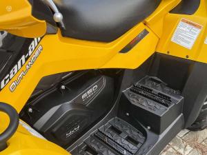 Yellow Can-Am Outlander Max 2010 in Prienai, with an engine capacity of 0.65 L and mileage of 3 thousand km for 6350 €, photo 11 on AUTOMOTO.COM.LV