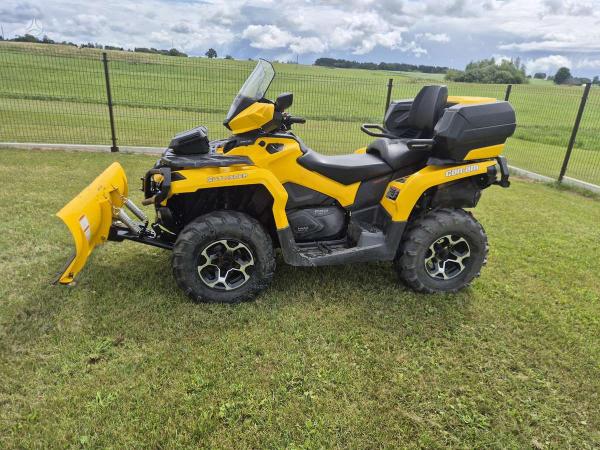 Dzeltens Can-Am Outlander Max 2013 Birštonas, ar dzinēja tilpumu 0.65 L un nobraukumu 12 tūkst. km par 7900 €, foto 2 vietnē AUTOMOTO.COM.LV