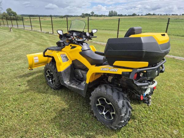 Dzeltens Can-Am Outlander Max 2013 Birštonas, ar dzinēja tilpumu 0.65 L un nobraukumu 12 tūkst. km par 7900 €, foto 3 vietnē AUTOMOTO.COM.LV