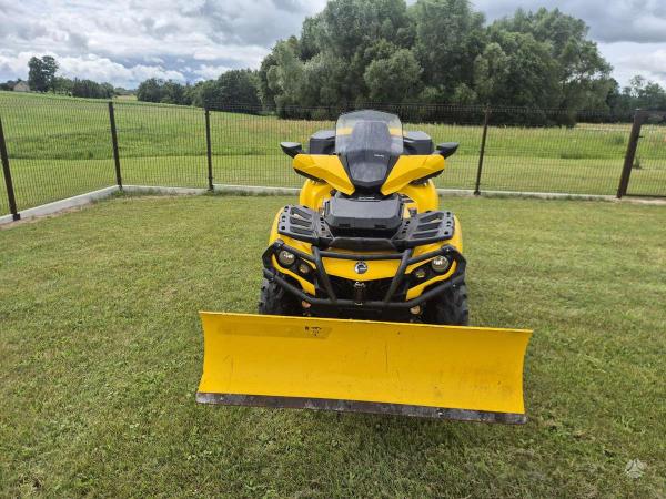 Dzeltens Can-Am Outlander Max 2013 Birštonas, ar dzinēja tilpumu 0.65 L un nobraukumu 12 tūkst. km par 7900 €, foto 4 vietnē AUTOMOTO.COM.LV