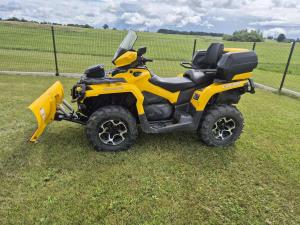 Yellow Can-Am Outlander Max 2013 in Birstonas, with an engine capacity of 0.65 L and mileage of 12 thousand km for 7900 €, photo 3 on AUTOMOTO.COM.LV